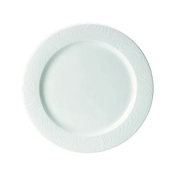 Steelite Teller 15,8 cm, schmale Fahne Optik Weiß, 8,30