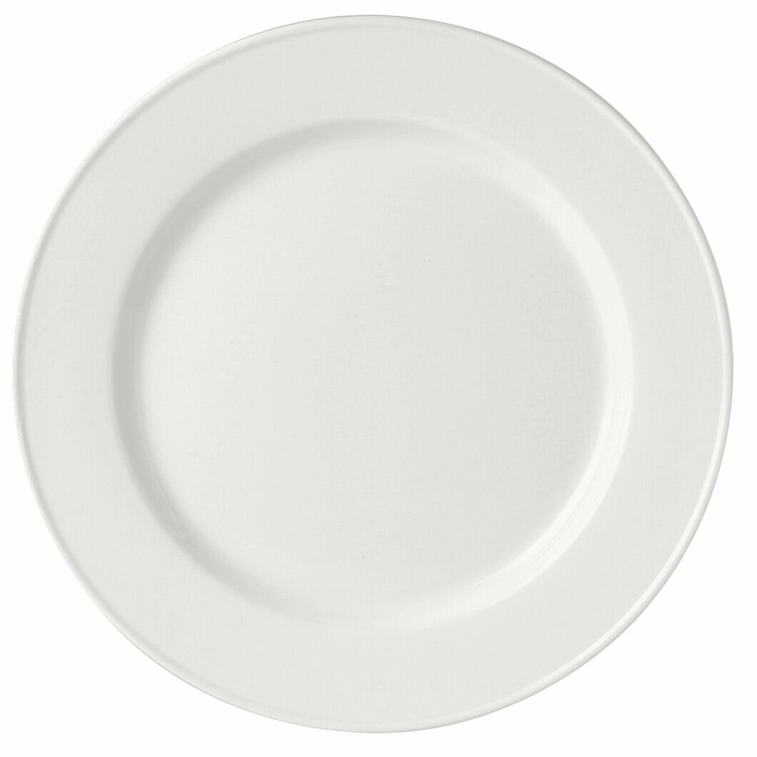 Steelite Teller 20,3 cm, Slimline Simplicity Weiß, 6,50